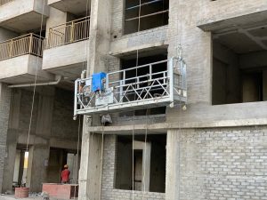 Gondola Suspended Platform Lift - Gondola in Construction